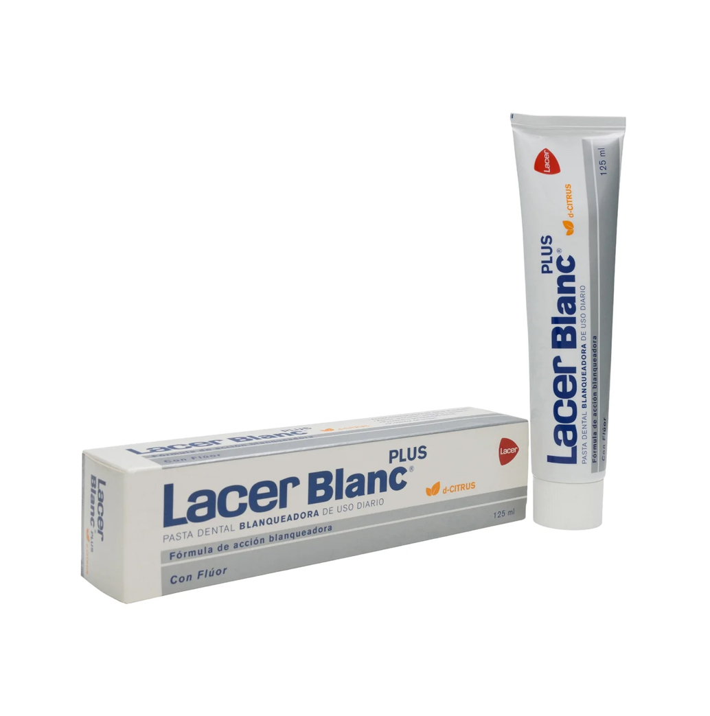 Lacer Blanc plus pasta dental blanqueadora citrus 125ml - Farmacia ...